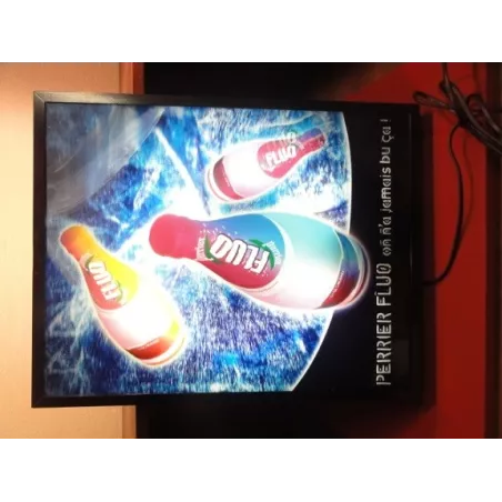 ENSEIGNE PERRIER FLUO