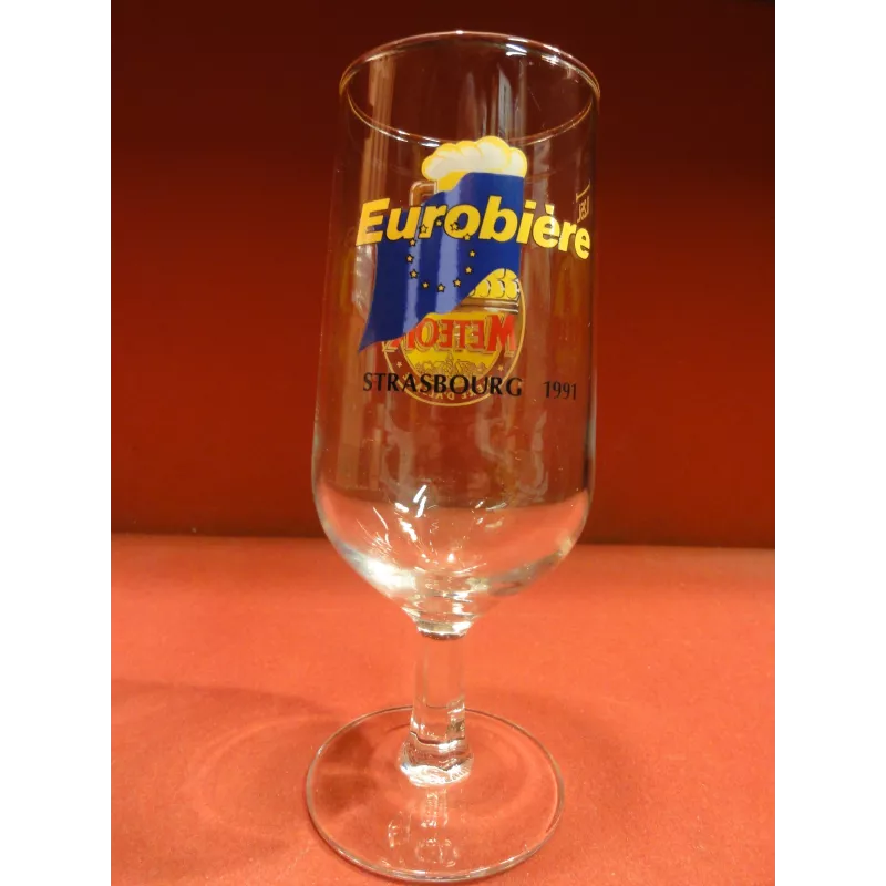 1 VERRE METEOR 25CL EUROBIERE 1991