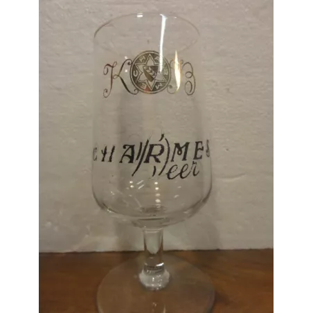 1 VERRE KB CHARMES BEER 25/30CL HT 15.80CM - Tigrebock