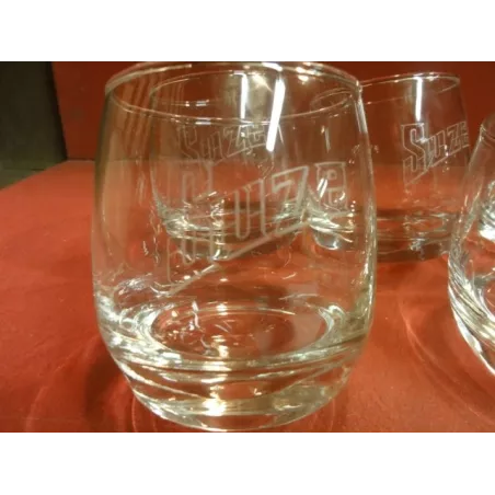 6 VERRES SUZE CULBUTO 23CL HT 8.50CM