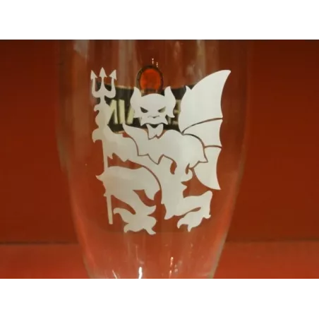 1 VERRE JENLAIN 25CL DIABLOTIN HT 17.70CM