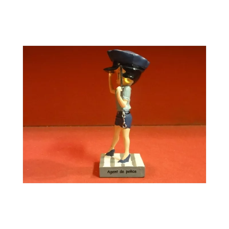 FIGURINE BETTY BOOP AGENT DE POLICE