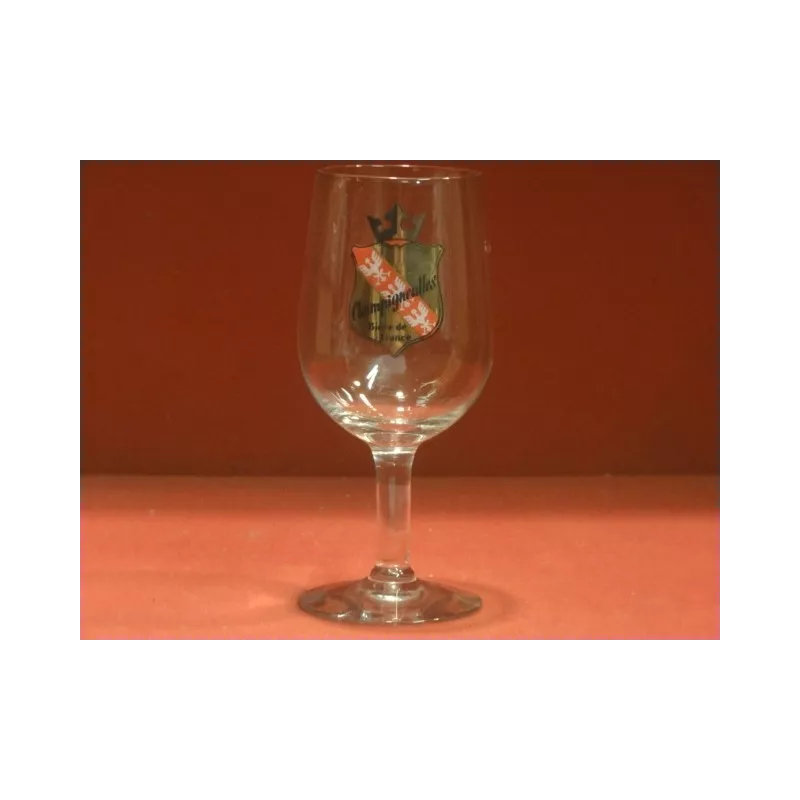 1 VERRE CHAMPIGNEULLES 25CL HT. 17CM