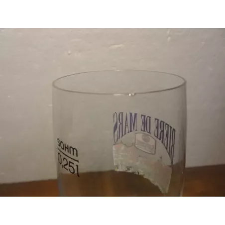 1 VERRE SAVERNE BIERE DE MARS 25CL