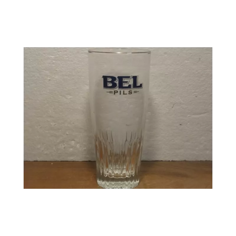 6 VERRES BEL PILS 25CL HT.15CM