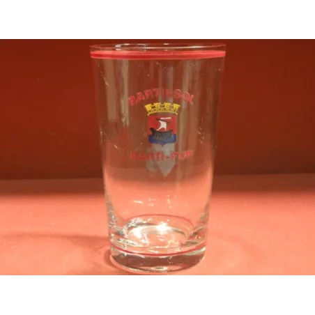 1 VERRE BARTISSOL EMAILLE HT. 14.90CM