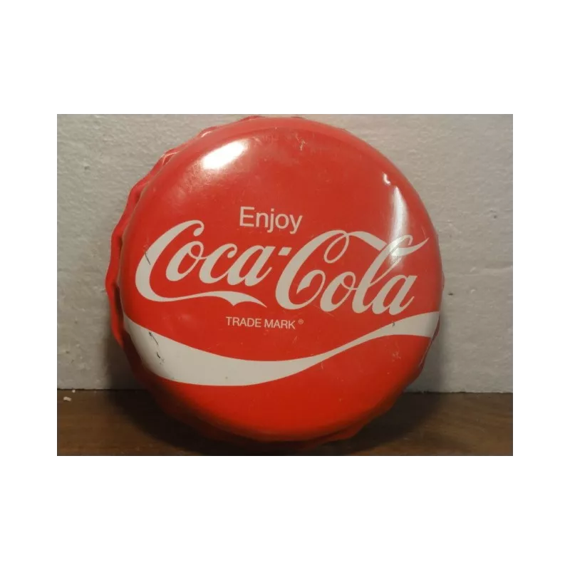 1 CAPSULE COCA-COLA EN TOLE