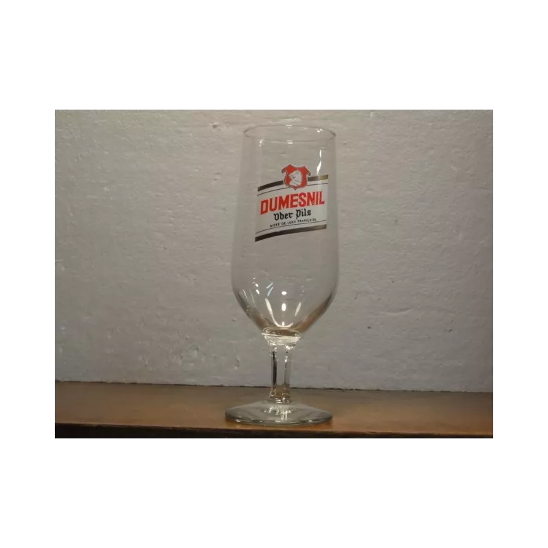1 VERRE OBER PILS DUMESNIL 25CL HT. 17.40CM
