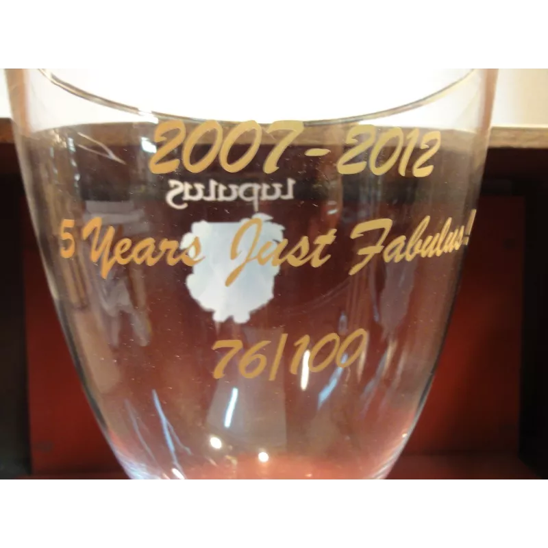 1 VERRE LUPULUS COLLECTOR 3 LITRES