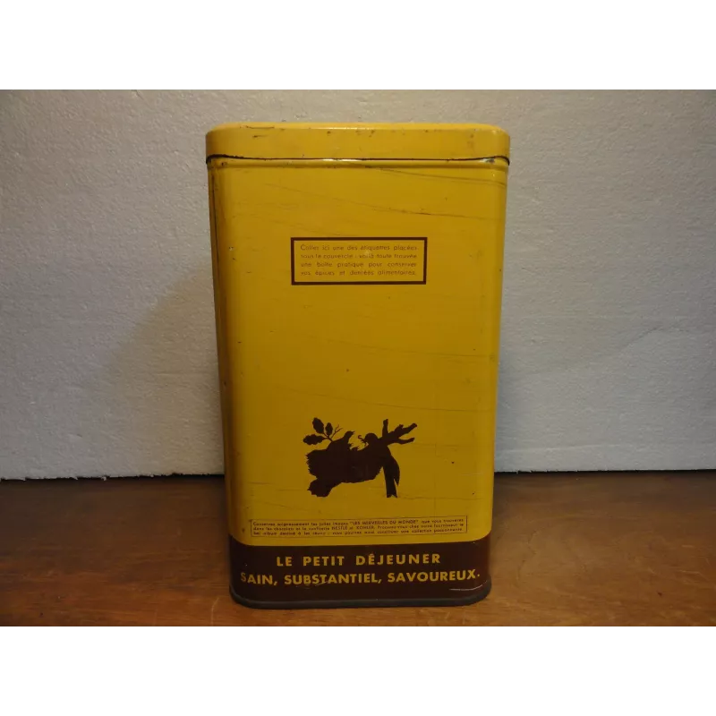 1 BOITE NESCAO NESTLE 19CMX11.70CM X8.40CM