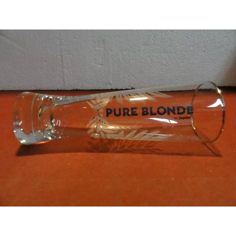 6 VERRES JUPILER PURE BLONDE 25CL HT.19.50CM