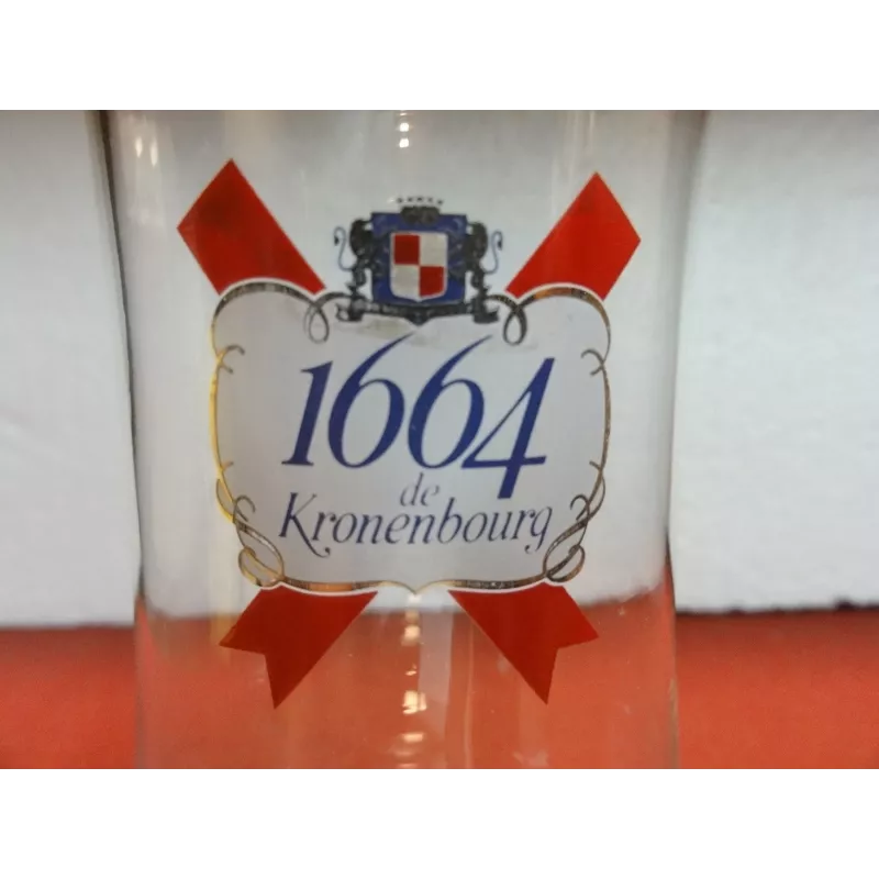 1 VERRE KRONENBOURG 1664 25CL HT 18.30CM - Tigrebock