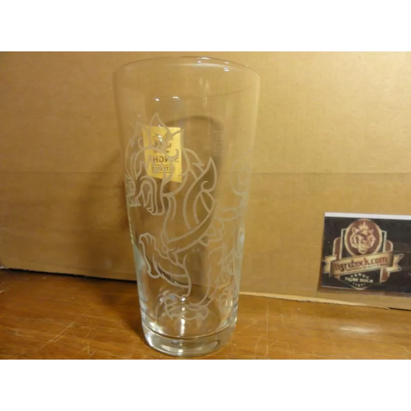 6 VERRES SINGHA 25CL HT.13.80CM