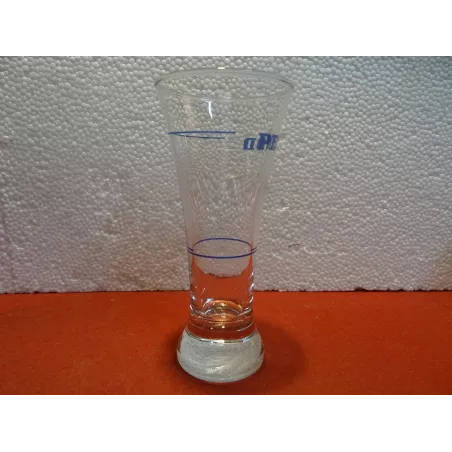 1 VERRE PERNOD HT 15CM (2 TRAITS)