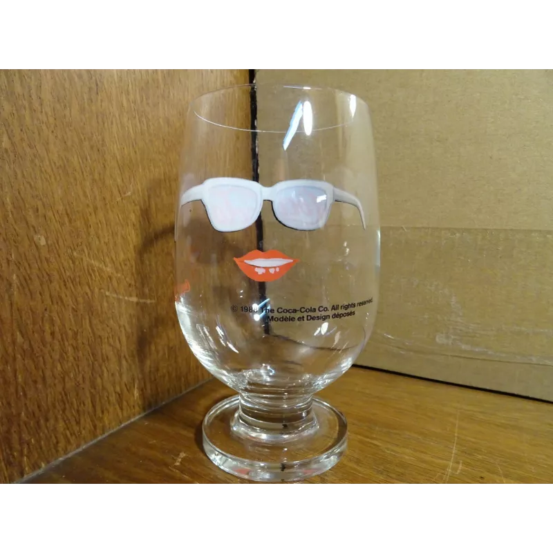 VERRE COCA-COLA COLLECTOR HT.13CM - Tigrebock