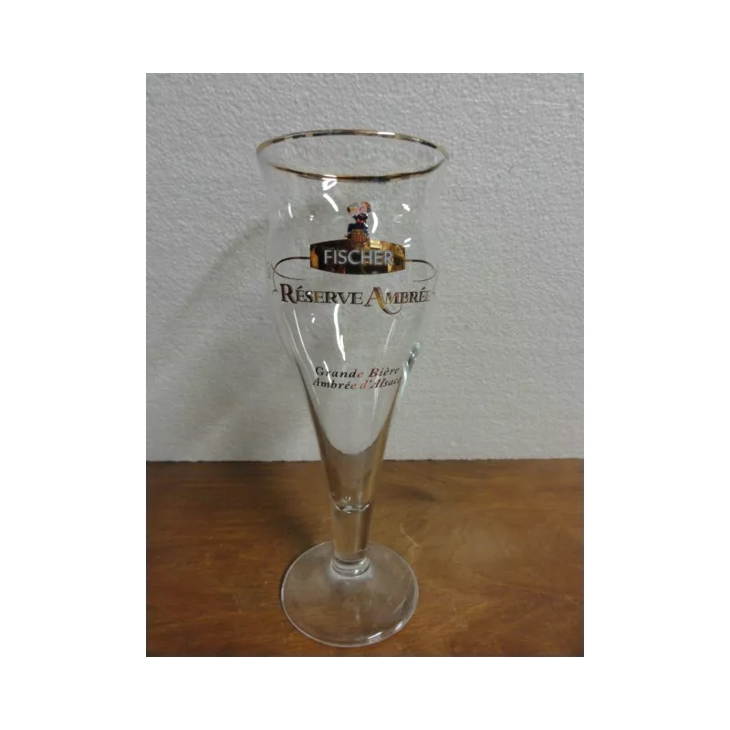 1 VERRE FISCHER 25 CL RESERVE AMBREE