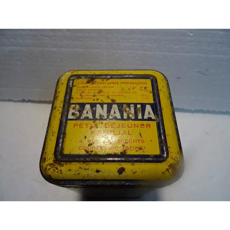 BOITE BANANIA CHICOREE HT 17.40CM - Tigrebock