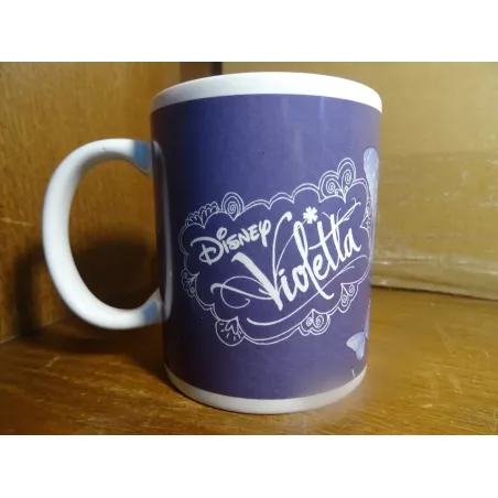 MUG VIOLETTA DISNEY HT 9.60CM