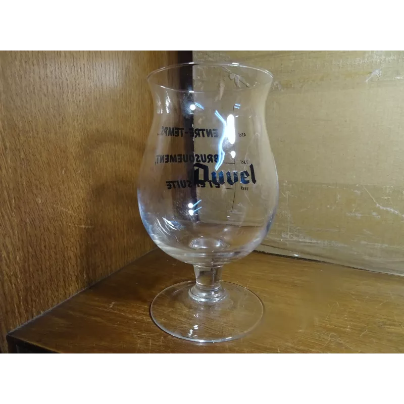 1 VERRE DUVEL COLLECTOR ENTRE TEMPS/BRUSQUEMENT/ET ENSUITE - Tigrebock