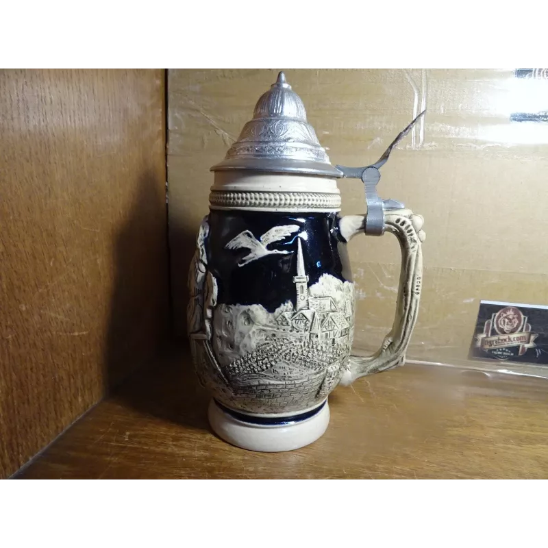 CHOPE ALSACE 50CL AVEC SON COUVERCLE HT 16CM HT 16CM