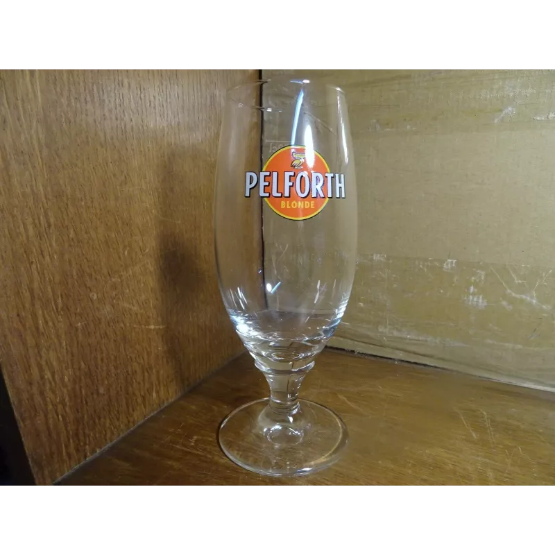 6 VERRES PELFORTH 33CL HT.17.90CM