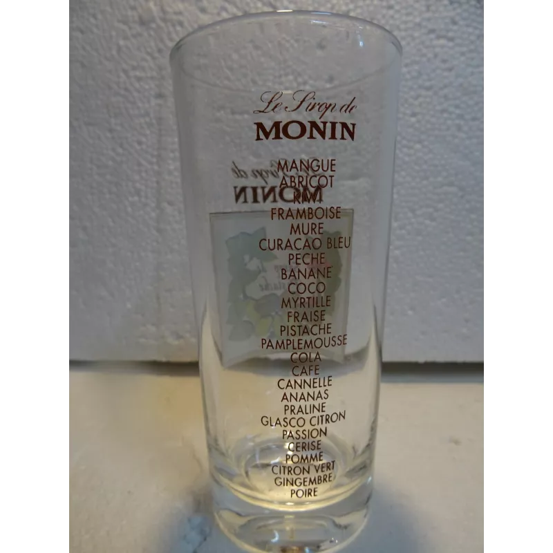 6 VERRES MONIN 25CL HT 14CM - Tigrebock
