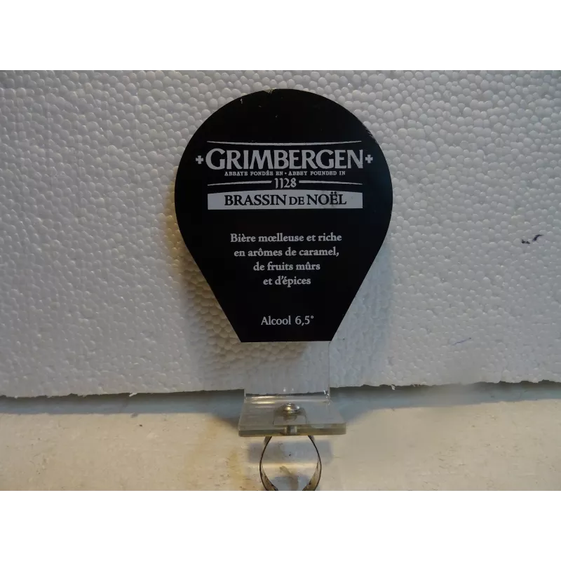 CAVALIER TIRAGE PRESSION GRIMBERGEN BRASSIN DE NOEL HT 13CM