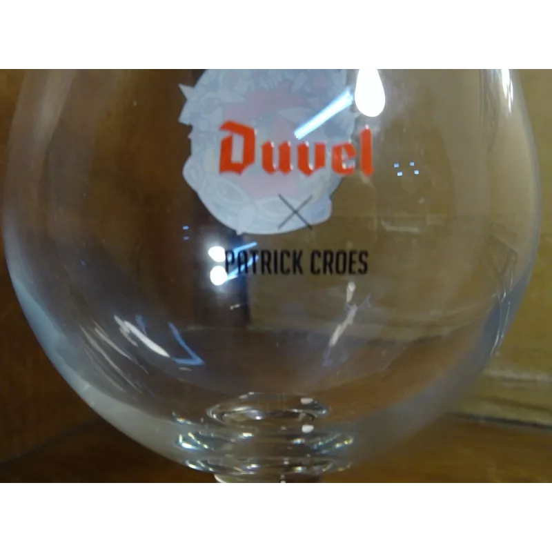1 VERRE DUVEL COLLECTOR PATRICK CROES - Tigrebock