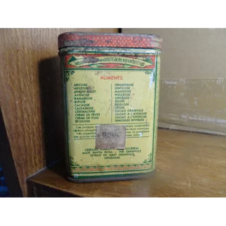 BOITE SALUS ET SCIENTIA BANANOSE 8.30CM X5.70CM X11.40CM - Tigrebock