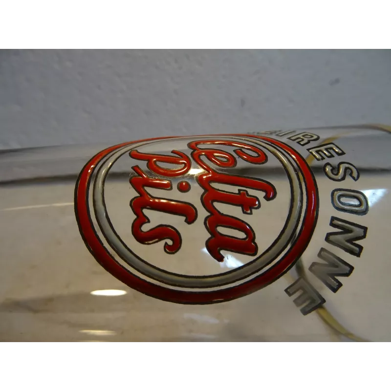 1 VERRE EMAILLE MEIRESONNE CELTA PILS 25/30CL HT 19.50CM