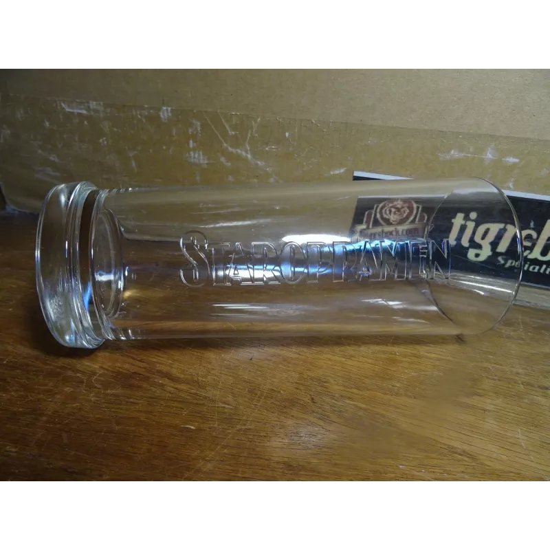 1 VERRE STAROPRAMEN 30CL HT.17.20CM