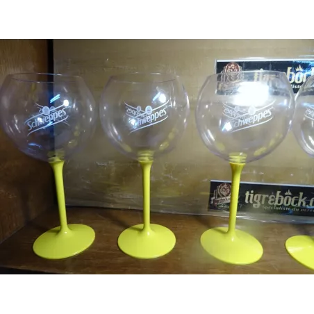 6 VERRES SCHWEPPES EN POLYCARBONNATE - Tigrebock
