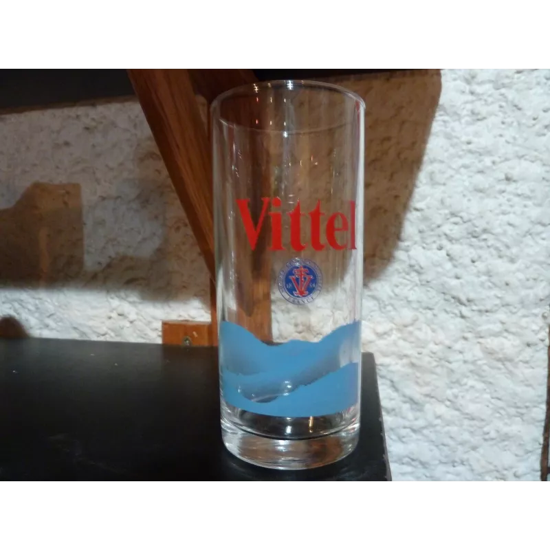 6 VERRES VITTEL COLLECTOR 25CL HT 13.30CM