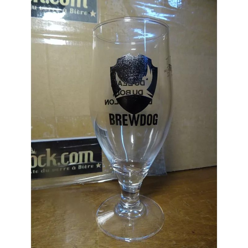 1 VERRE BREWDOG 25CL HT 16.70CM