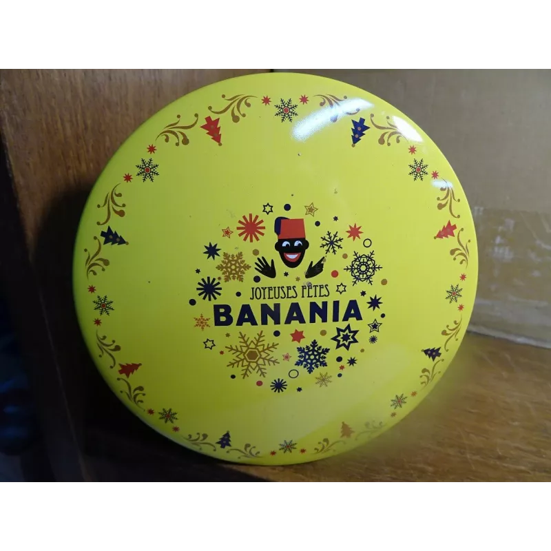 BOITE BANANIA DIAMETRE 13CM HT 5.50CM