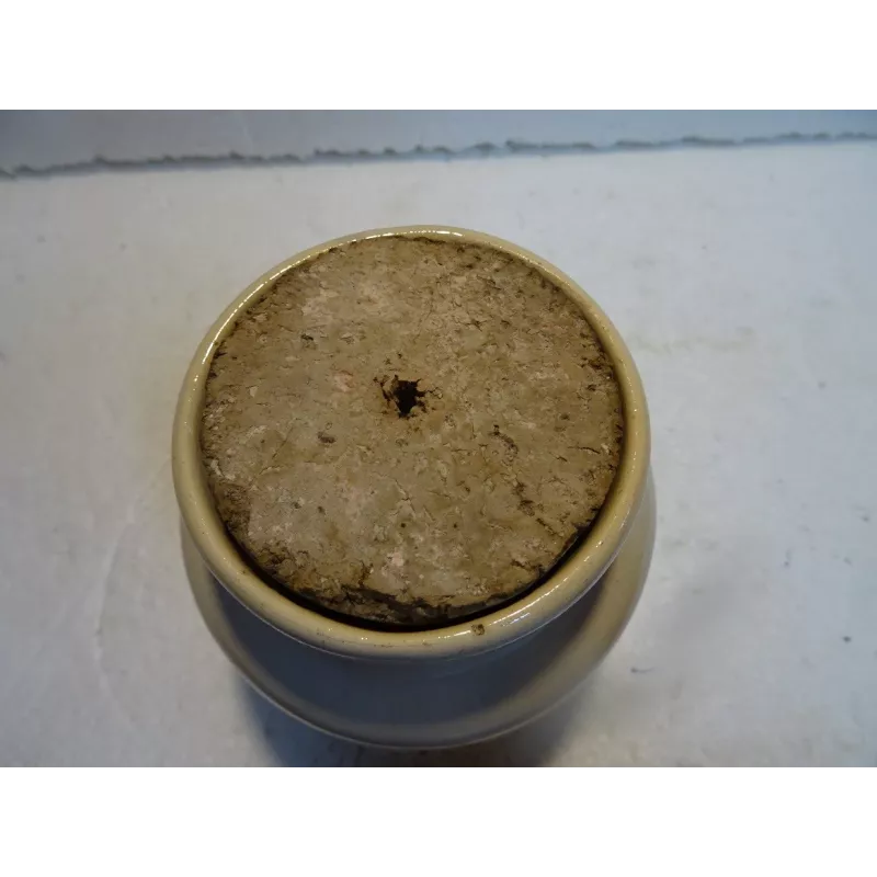 POT A MOUTARDE BRUNE BORNIER - DIJON HT 11.50CM