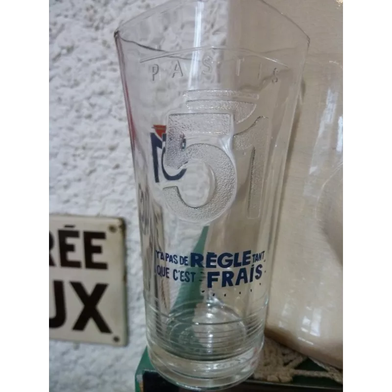 6 VERRE PASTIS 51 NOUVEAU COLLECTOR HT 12.50CM 17CL - Tigrebock