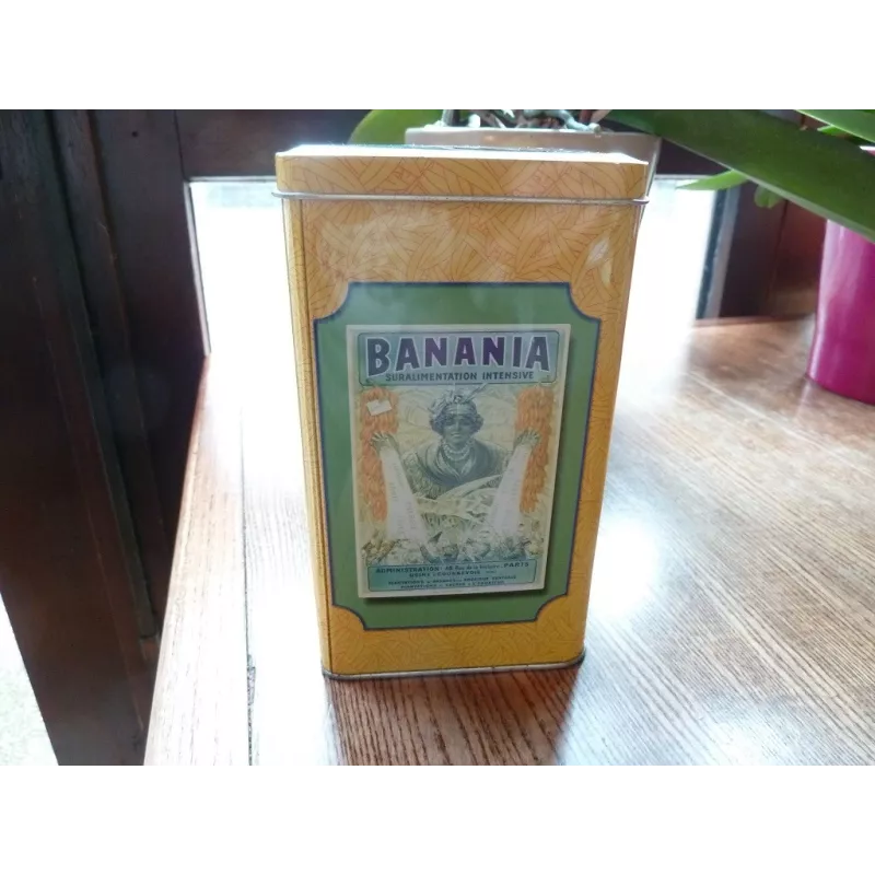 BOITE BANANIA 8.70CM X8.70CM HT 15CM