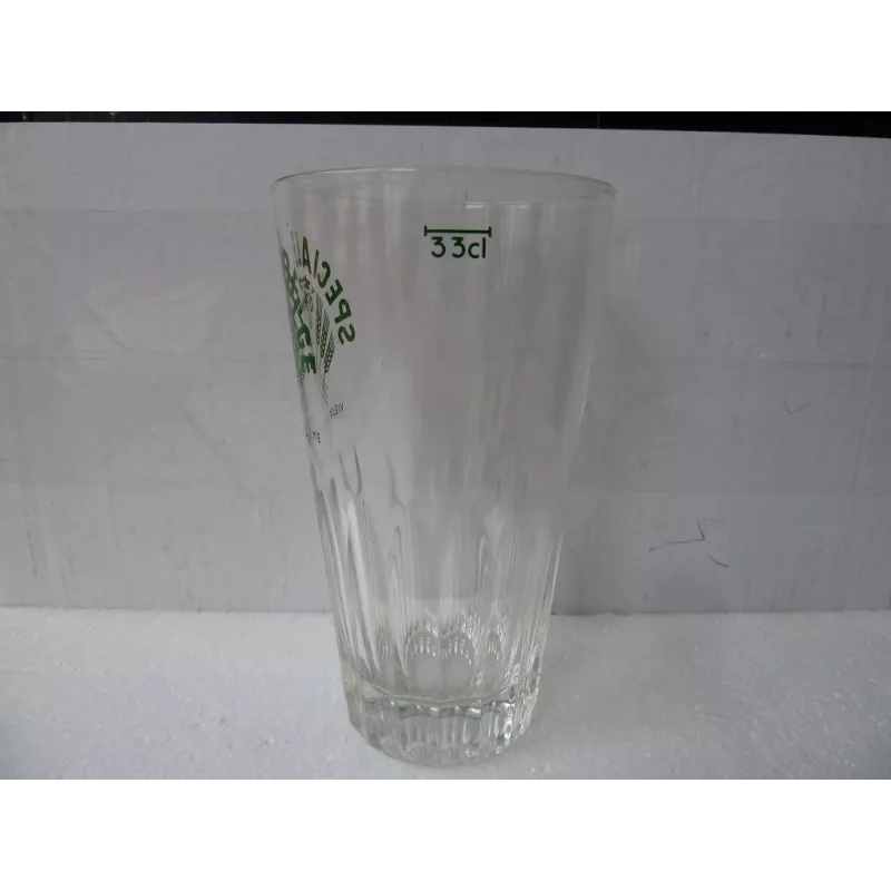 1 VERRE SPECIALE BELGE VIEUX SYSTEME 33CL HT.14.40CM