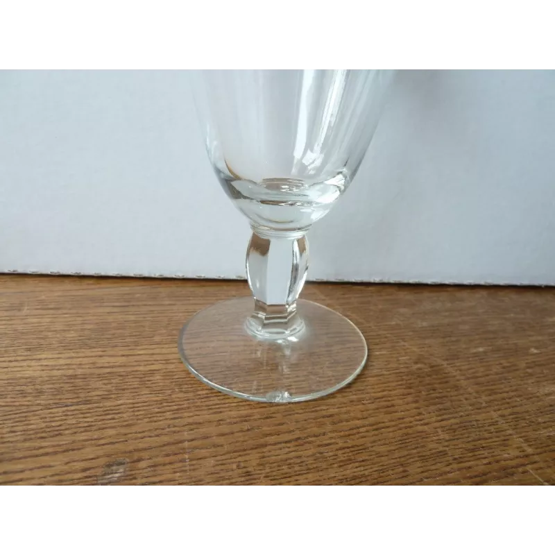 1 VERRE BIERE DE NOEL JENLAIN 25CL HT 17.70CM ANNEE 1987