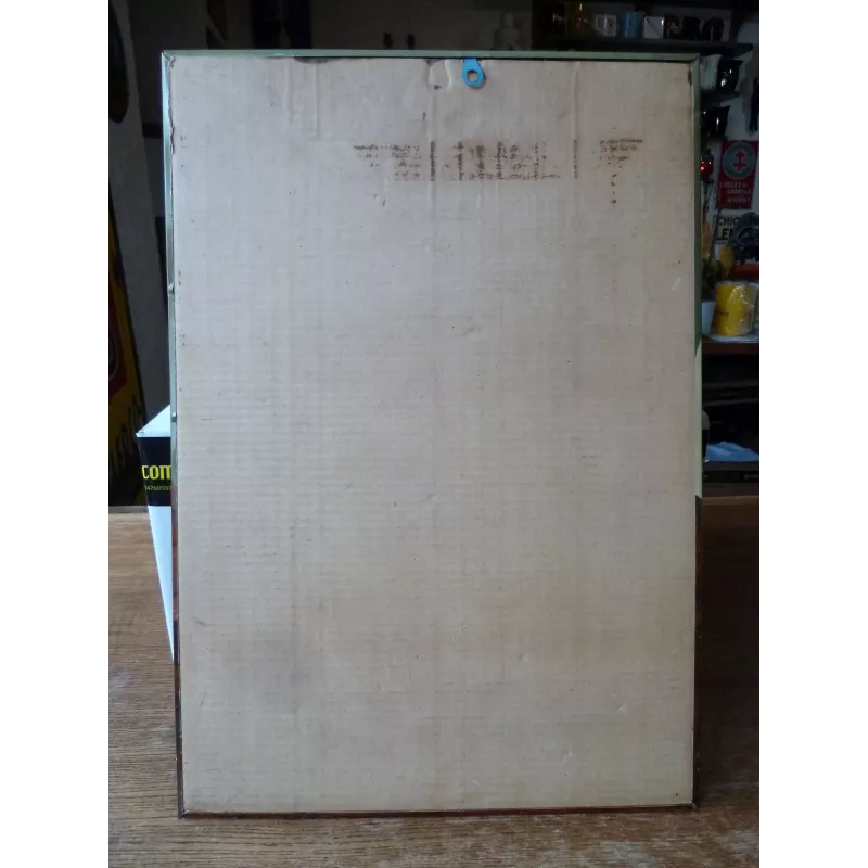 TOLE DEBITANTS REUNIS 48.70CM X33.80CM