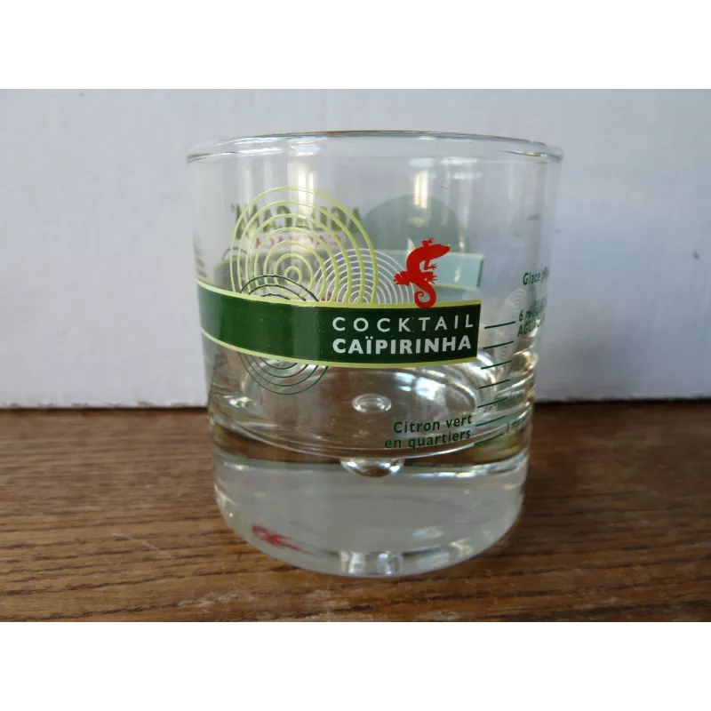 1 VERRE AGUACANA CAIPIRINHA 12CL HT 7CM