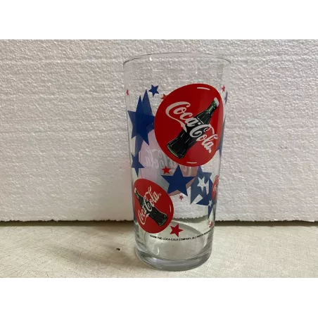 1 VERRE COCA-COLA COLLECTOR 60CL HT 16.20CM ANNEE 1998