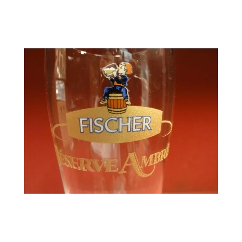 6 VERRES FISCHER RESERVE AMBREE 25CL