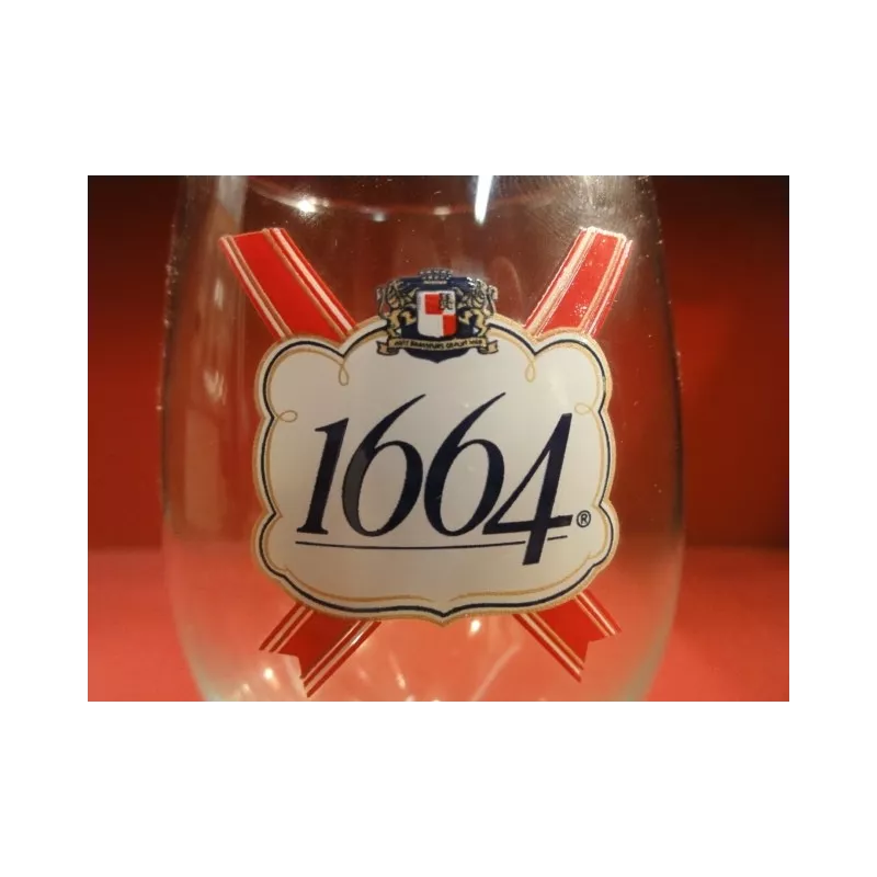 6 VERRES KRONENBOURG 1664 25CL - Tigrebock