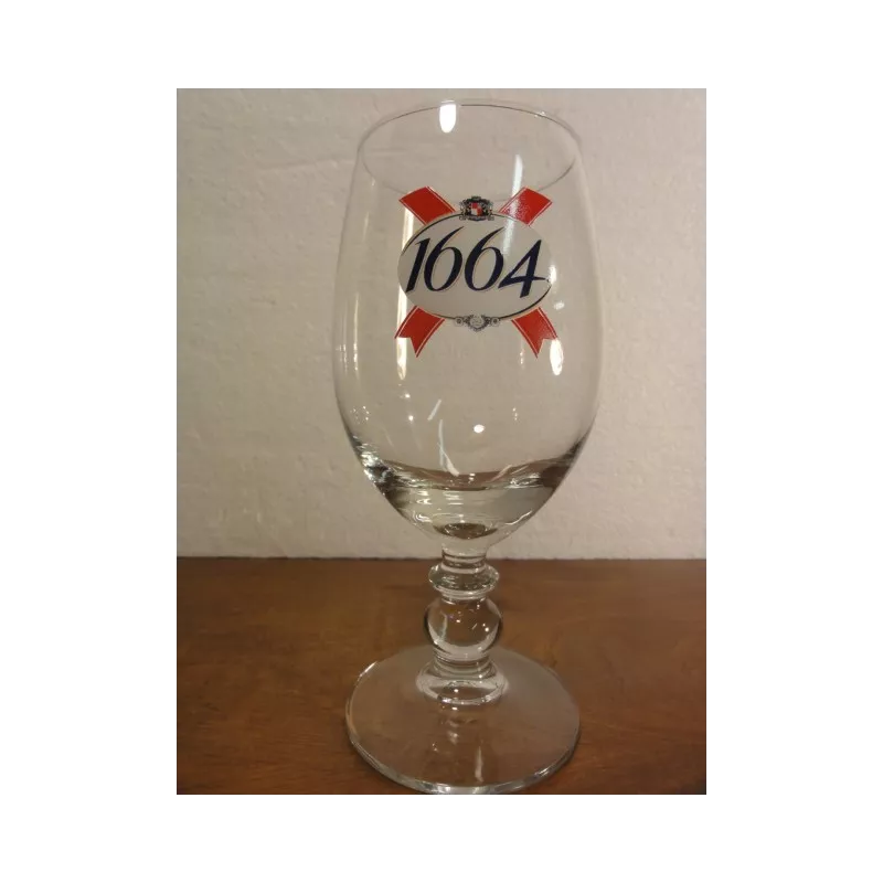 6 VERRES KRONENBOURG 1664 25CL