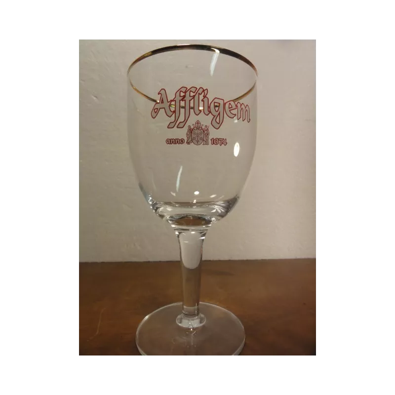 1 VERRE AFFLIGEM 40CL LOGO BLANC