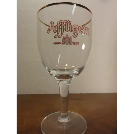 1 VERRE AFFLIGEM 40CL LOGO BLANC